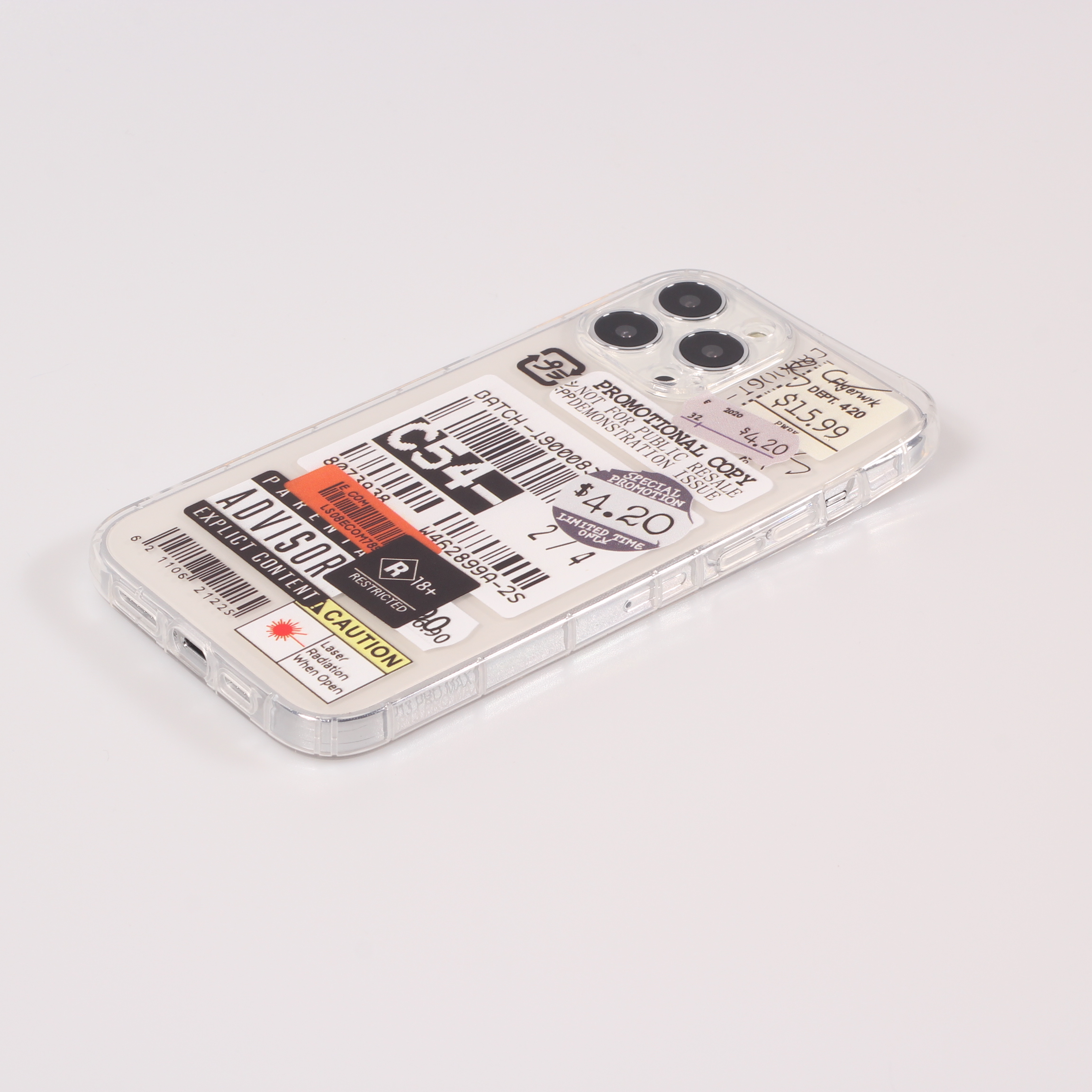 iPhone 13 Pro Max Case Hülle - Aufkleber Vintage Sticker Price-tag ...