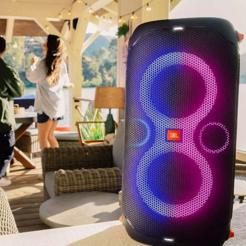 JBL Partybox 110 - Portabler Party-Lautsprecher mit dynamischen ...
