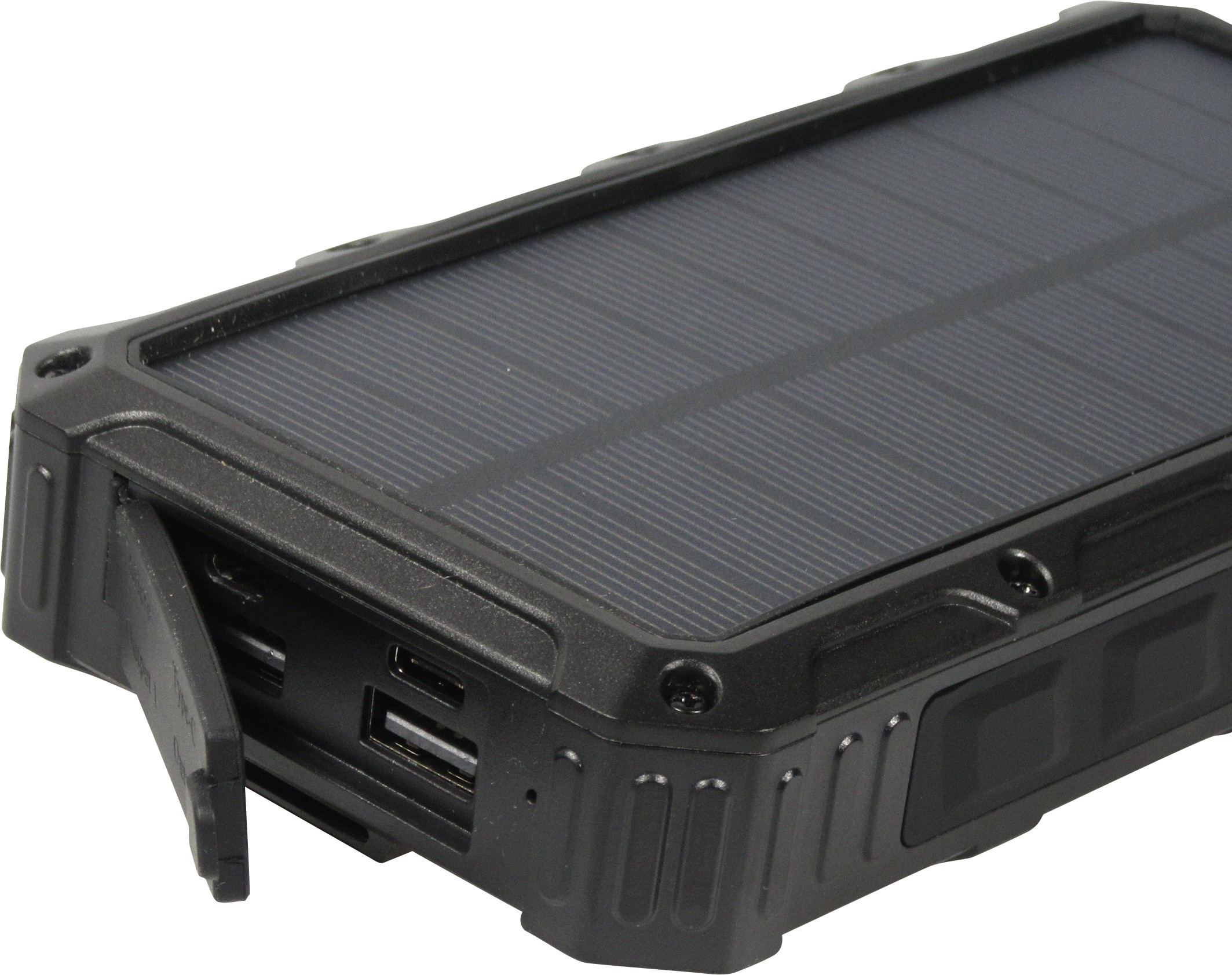 Solar Power Bank Outdoor 36000mAh externe Batterie mit Qi Wireless ...